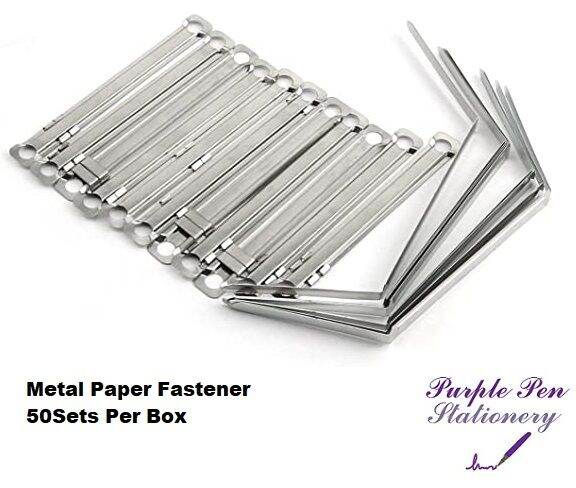 Metal Paper Fasteners 50Sets Per Box 2inches Extra Long 8inches | Lazada PH