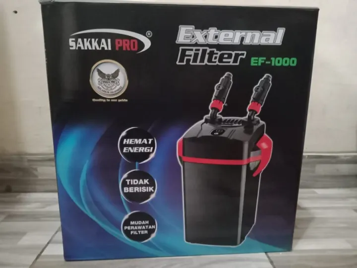 EXTERNAL FILTER EF 1000 SAKKAI PRO / CANISTER FILTER AQUARIUM EF-1000 ...