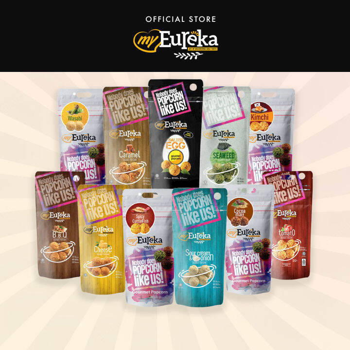 Eureka Popcorn 140g Pack | Lazada PH