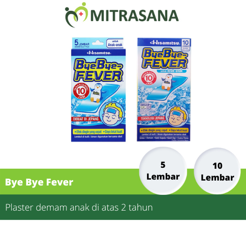 BYE BYE FEVER ANAK - Plaster Demam Anak | Lazada Indonesia