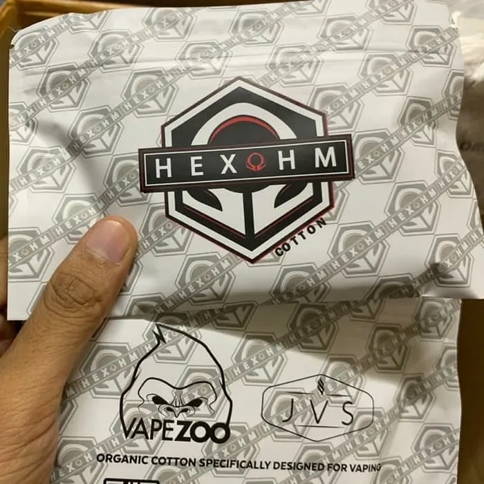 Hexohm Cotton kapas hex ohm authentic no bacon muji atomix vamoce holy ...