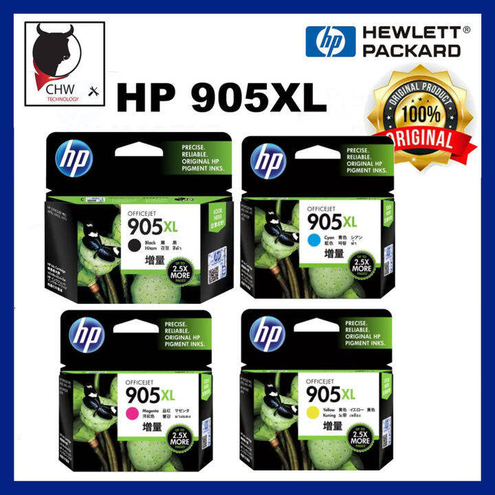 HP 905 XL Colours OfficeJet Ink Cartridge | Lazada