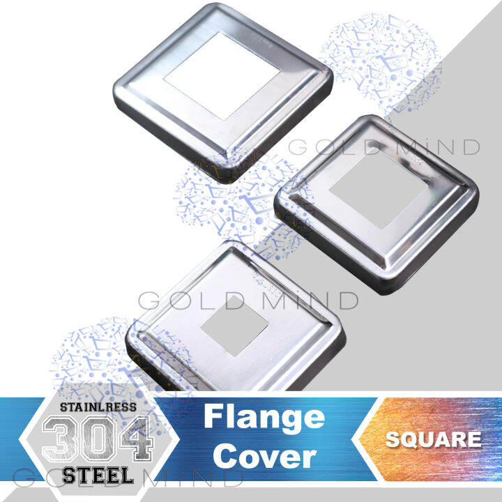 Flange Cover. Stainless Steel 304 Square Flange Cover . Mirror Finished ...
