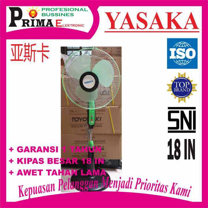 KIPAS ANGIN BERDIRI 16 INCH YASAKA /STAND FAN 16 INCH YASAKA / STANDFAN. | Lazada Indonesia
