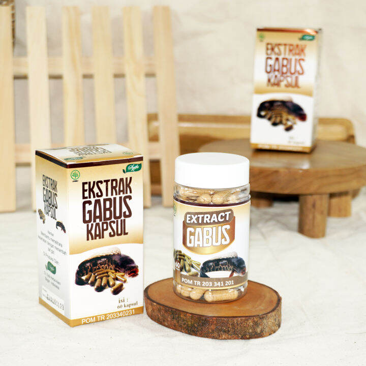 kapsul Ikan Gabus 60 Kapsul / obat luka pasca operasi | Lazada Indonesia