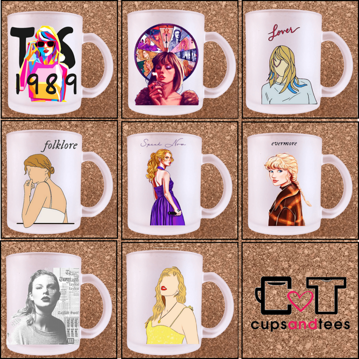 Personalized Taylor Swift Era Mugs with Bamboo Lid & Coaster | Lazada PH