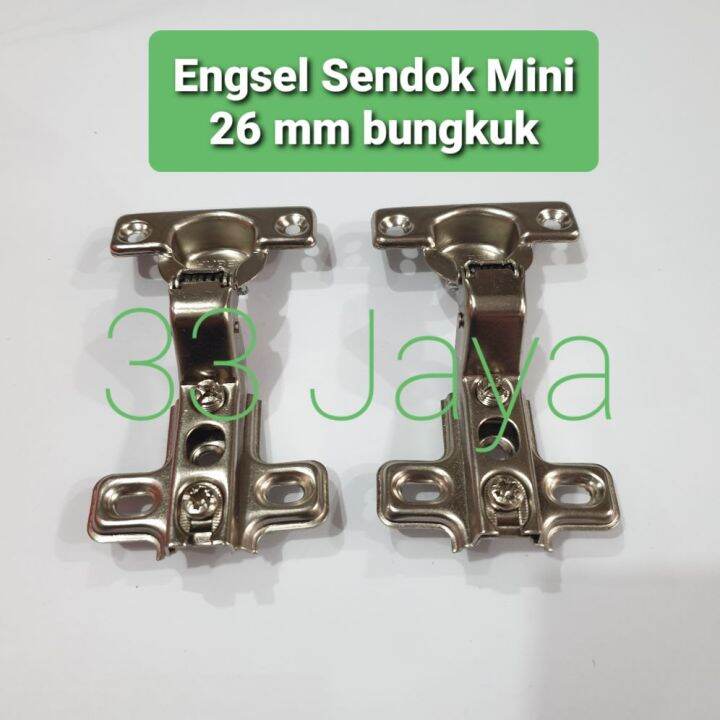 Engsel Sendok Mini Ukuran 26 mm Bungkuk Per Pasang | Lazada Indonesia
