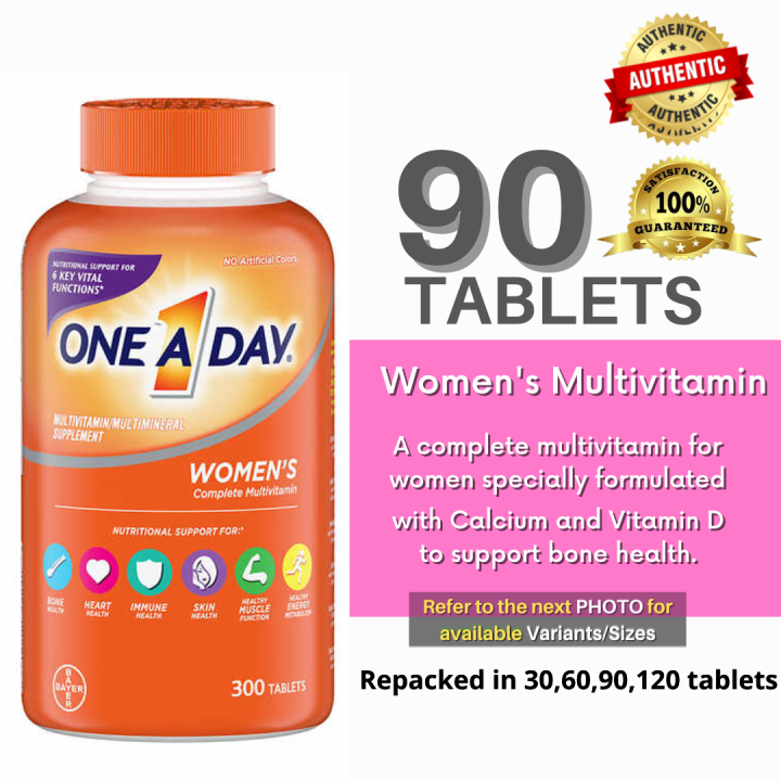90 Tablets - One A Day Women's Multivitamin | Lazada PH