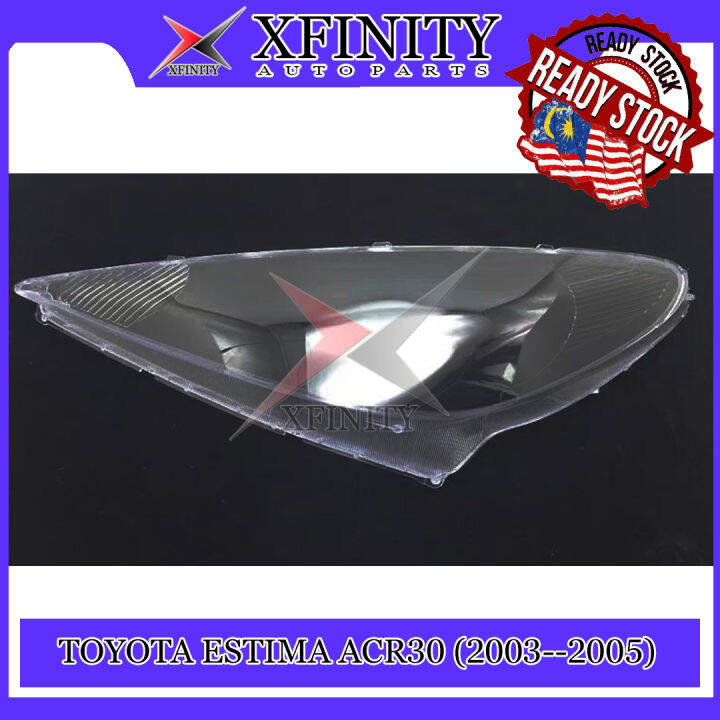 TOYOTA ESTIMA ACR30 HIGH SPEC 03 04 05 HEADLAMP COVER / HEADLIGHT COVER ...