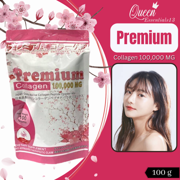 ORIGINAL Premium Collagen 100,000mg - With Japan Glutathione, Sakura ...