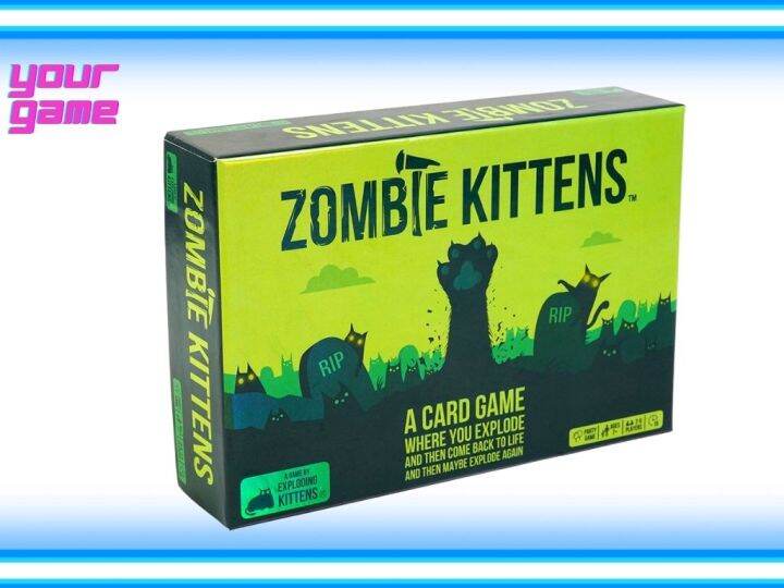 Zombie Kittens Card Game by Exploding Kittens | Lazada.co.th