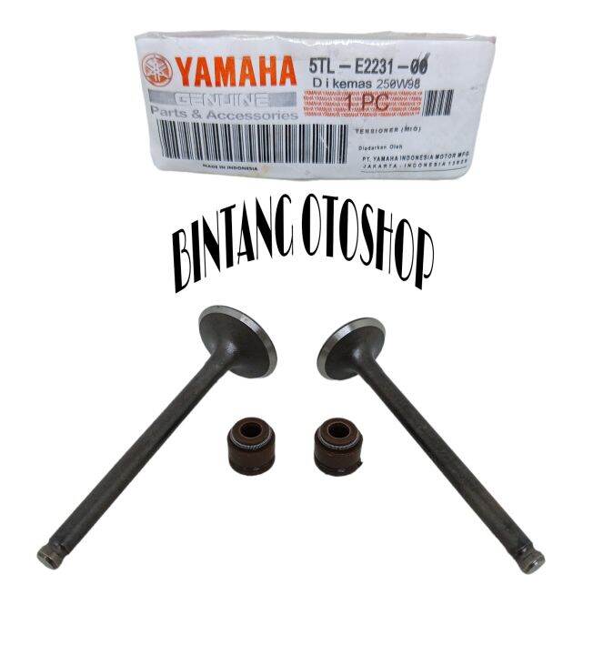 KLEP SET+SEAL KLEP MIO SPORTY/MIO SMILE/MIO SOUL/FINO LAMA. | Lazada Indonesia