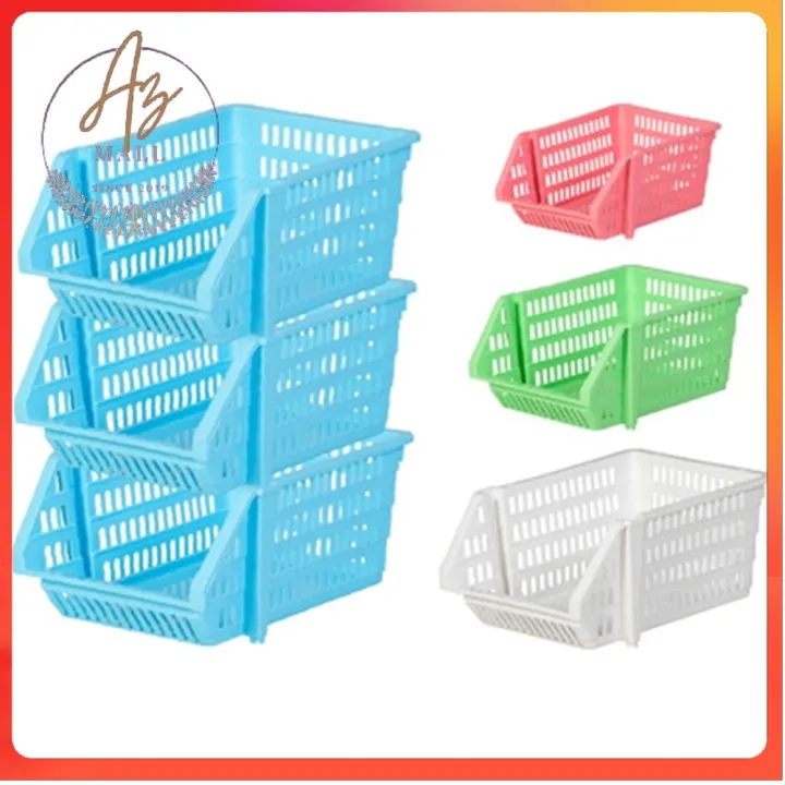 Extra Large Stackable kitchen rack/ Rak plastik bertingkat dapur/rak ...