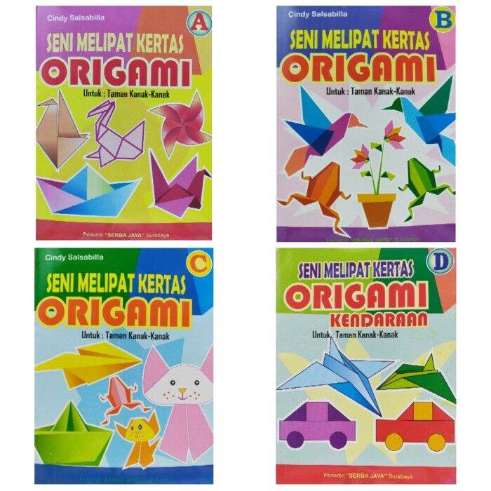 Buku Seni Melipat Origami Untuk Anak TK/PAUD - Jilid D | Lazada Indonesia