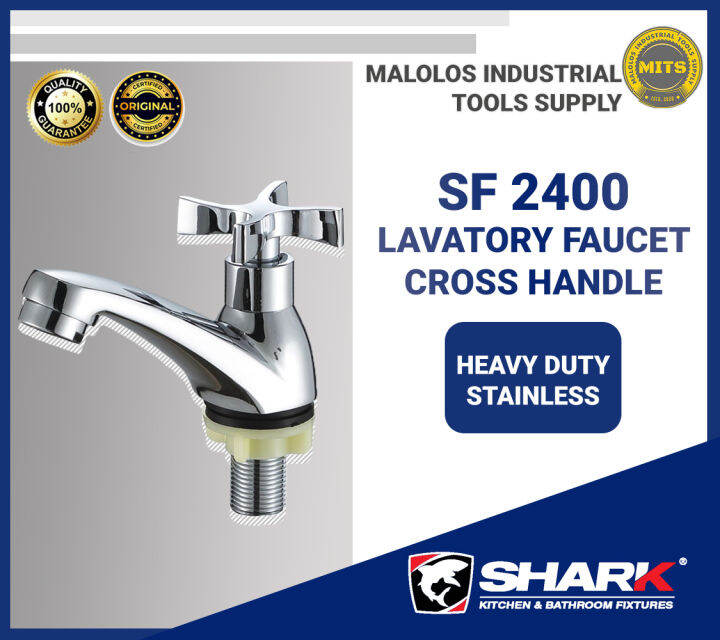 SHARK SF2400 Lavatory Faucet Cross Handle | Lazada PH