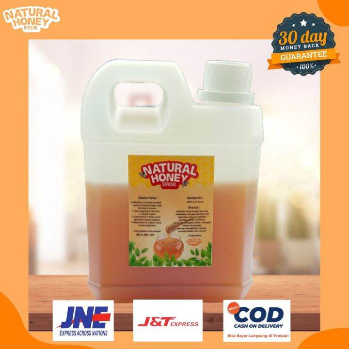 Madu Asli Organik / Madu Asli Dari sarang Lebah 1000 gr / Madu Asli ...