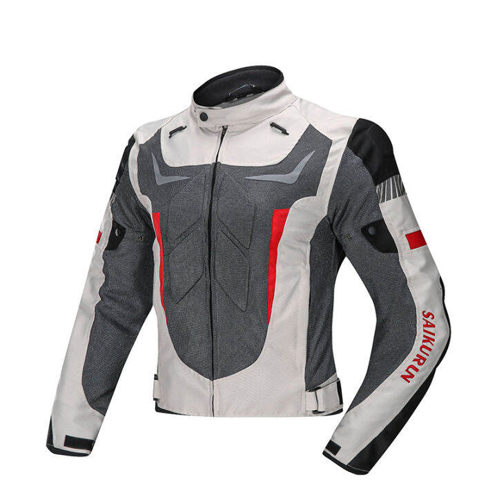 Motorcycle Armor Jacket Reflective Off-road Motocross Jacket Waterproof ...