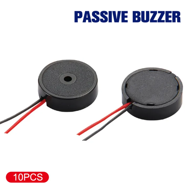Sissi 10ชิ้น ABS ที่อยู่อาศัย Piezoelectric Passive Buzzer สูงเดซิเบล ...