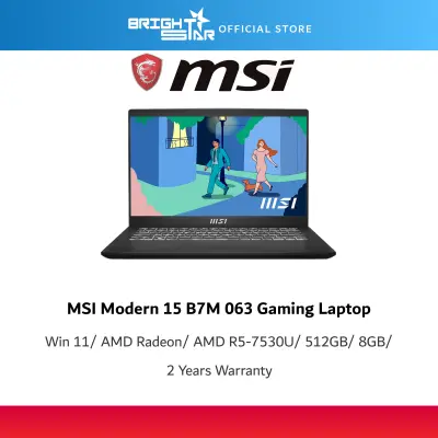 MSI Modern 15 B7M Price in Malaysia & Specs - RM2245 | TechNave