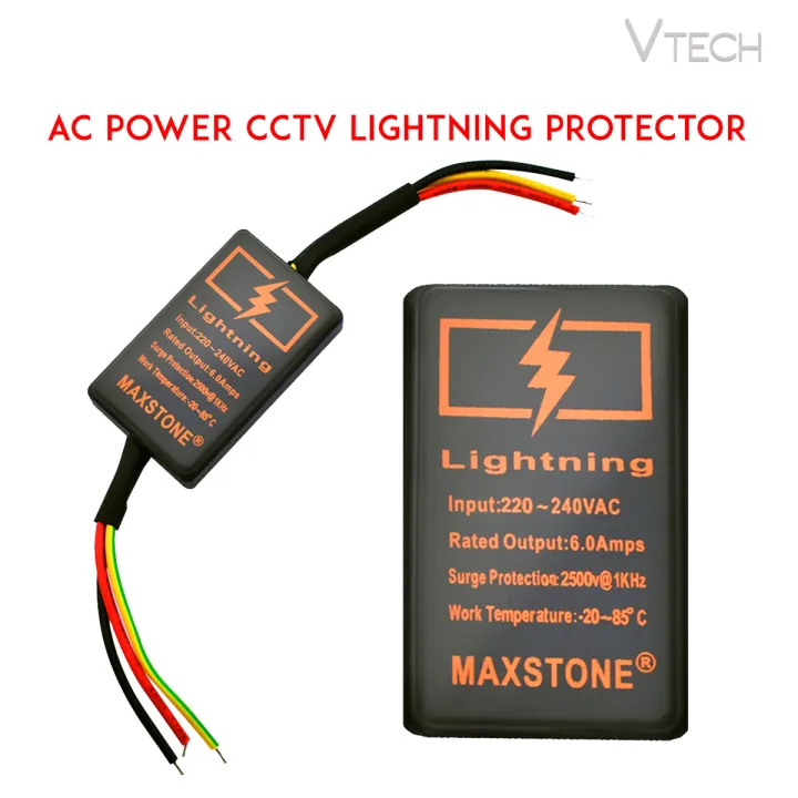 SURGE PROTECTOR MAXSTONE AC220-AC240 POWER FOR AUTOGATE, CCTV SWITCHING POWER SUPPLY VTECH ...