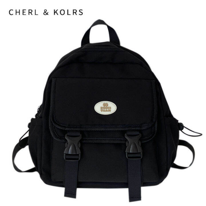 CHERL & KOLRS ฉบับภาษาเกาหลีของกระเป๋านักเรียนมัธยมต้นกระเป๋าเป้สะพาย ...
