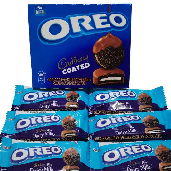 Oreo Cadbury Coated 6packs x 34g (204g box) | Lazada PH