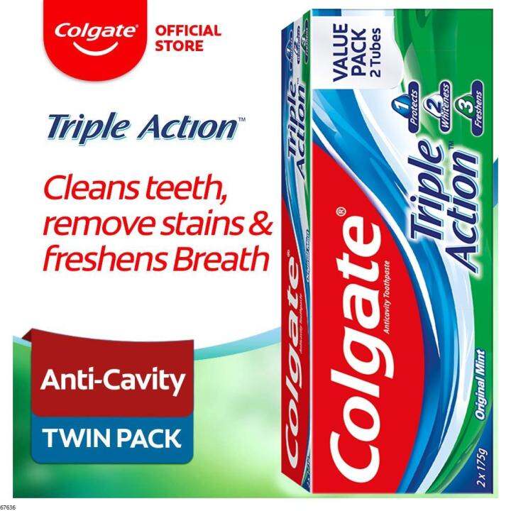 toothpaste holder Colgate Triple Action Anti-Cavity Family Toothpaste ...