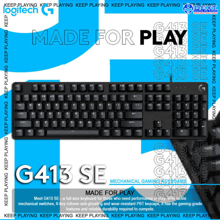 Logitech G413 SE Mechanical Gaming Keyboard | Lazada Indonesia