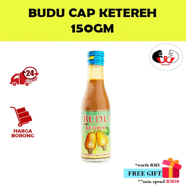 Budu Cap Ketereh (150G)/Budu Sedap Kelantan (150G) | Lazada