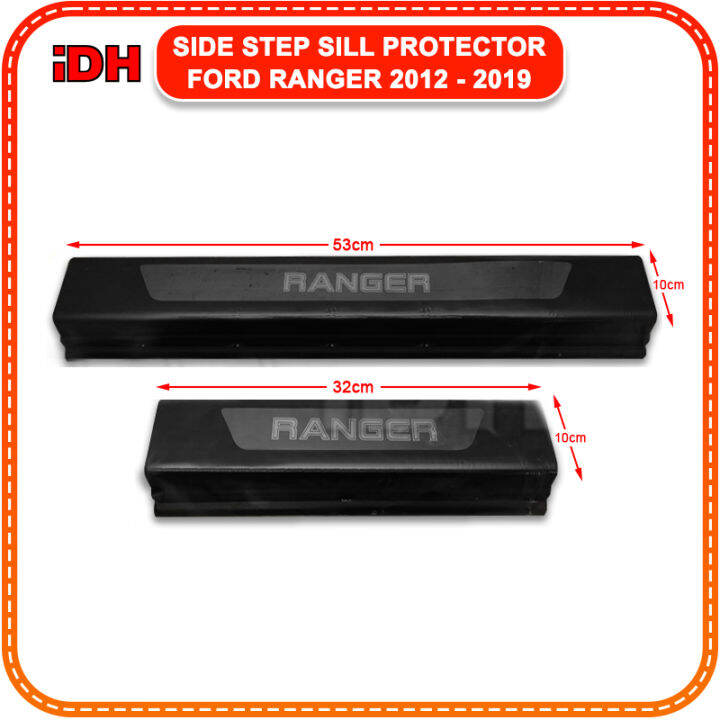 Ford RANGER 2012 - 2020 | 2023 Side Step Sill / Door StepSill Scuff ...