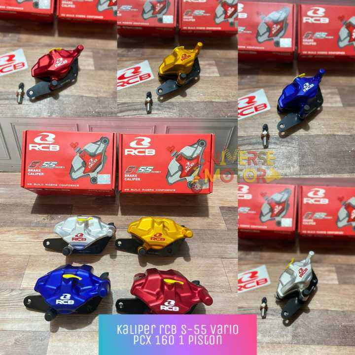 Kaliper RCB PCX 160 Vario 160 1PISTON depan aja RCB S-55 Original RCB ...