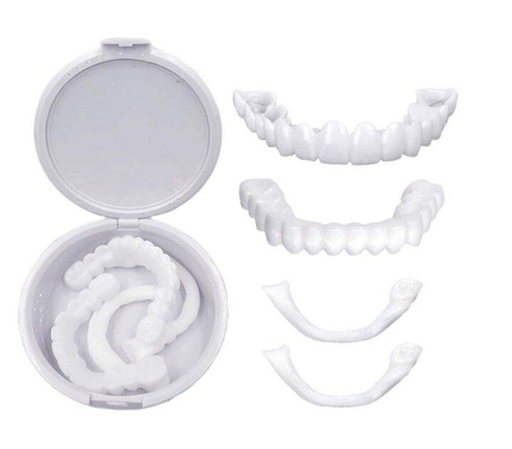 Teeth Veneers Upper And Lower Veneers Teeth Temporary False Teeth Cover ...