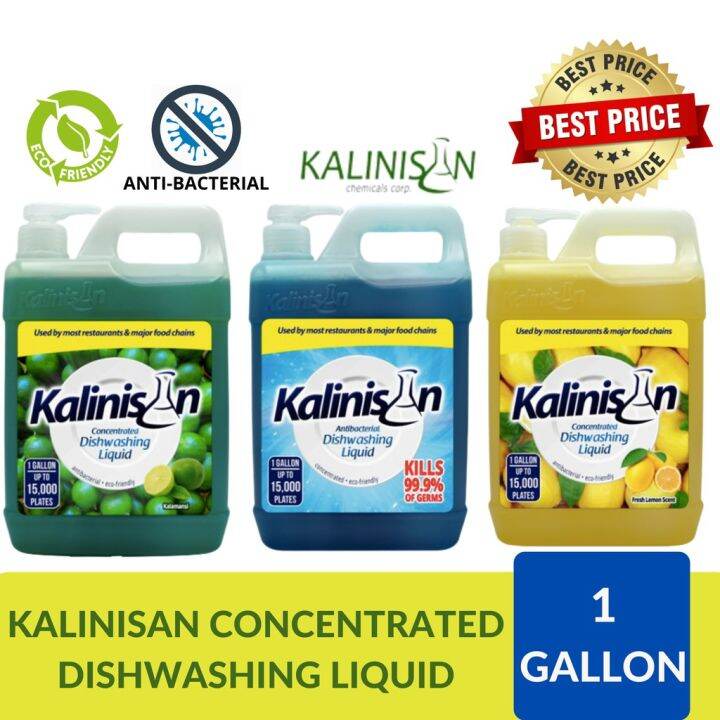 BT PRICE 1 Kalinisan Concentrated 1 GALLON Dishwashing Liquid | Lazada PH