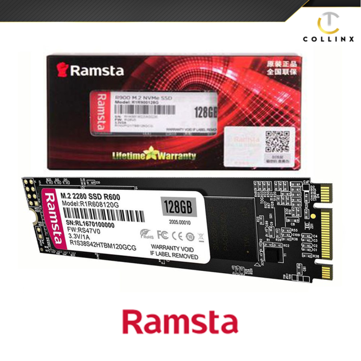 128gb / 256gb / 512gb / 1TB Ramsta R600 SSD NGFF M.2 | 4 Channel ...