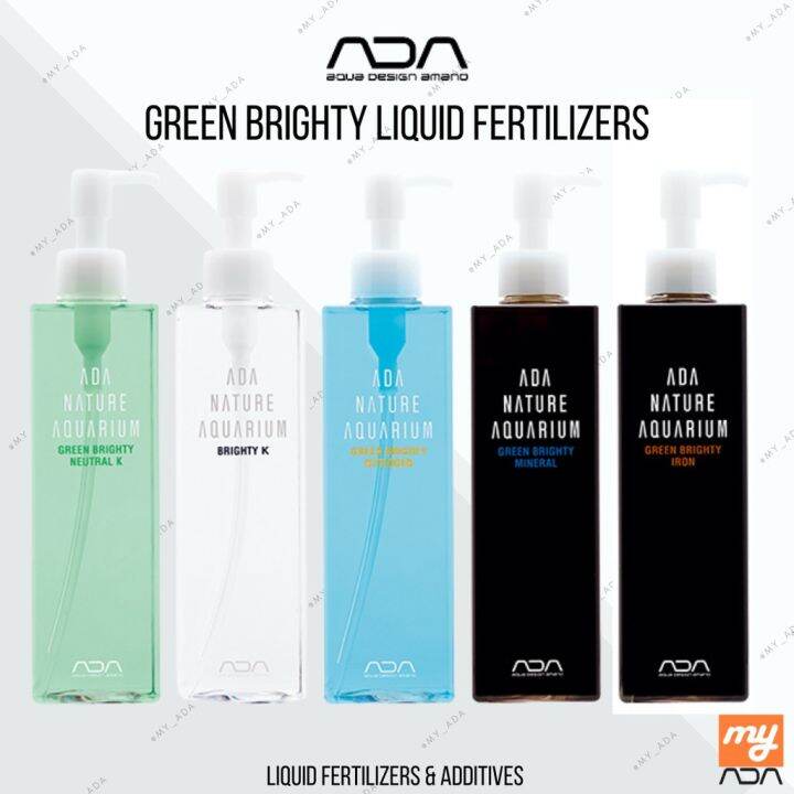 ADA Fertilizer Green Brighty Series ,BRIGHTY K, NEUTRAL K, NITROGEN ...