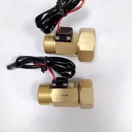 G 34" Union Nut DN20 to DN25 Easy Installed Magnetic Water Flowmeter Water Flow Meter Pulse ...