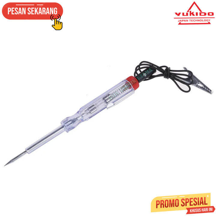 Taspen tespen DC 6-24V alat bantu cek kelistrikan bengkel motor dan ...