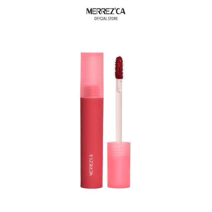 Merrezca Glow Ink Color Lip Tint ลิปสัมผัสนุ่มที่มีเนื้อกึ่งกลอสและกึ่ง ...