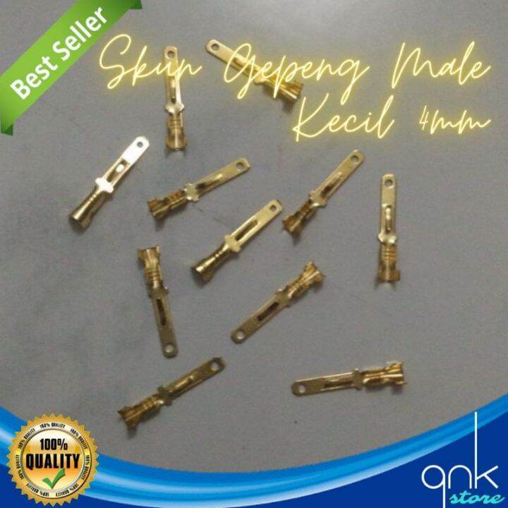 1 Set Scun Male Female Kecil 4mm Skun Male Skun Female Skun Gepeng ...