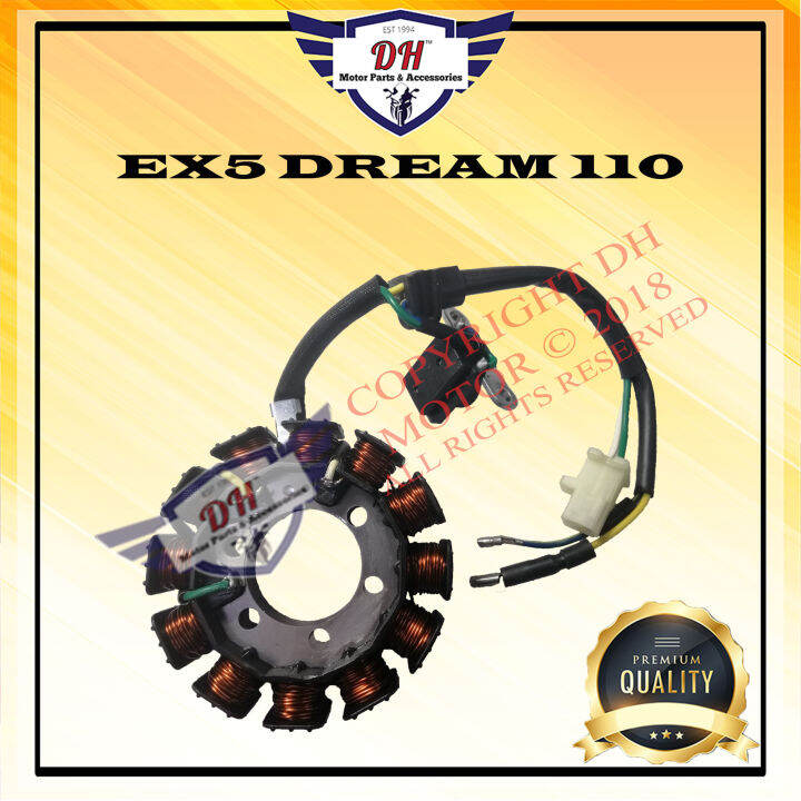 EX5 DREAM 110 FUEL COIL / MAGNET STARTER COIL HONDA | Lazada