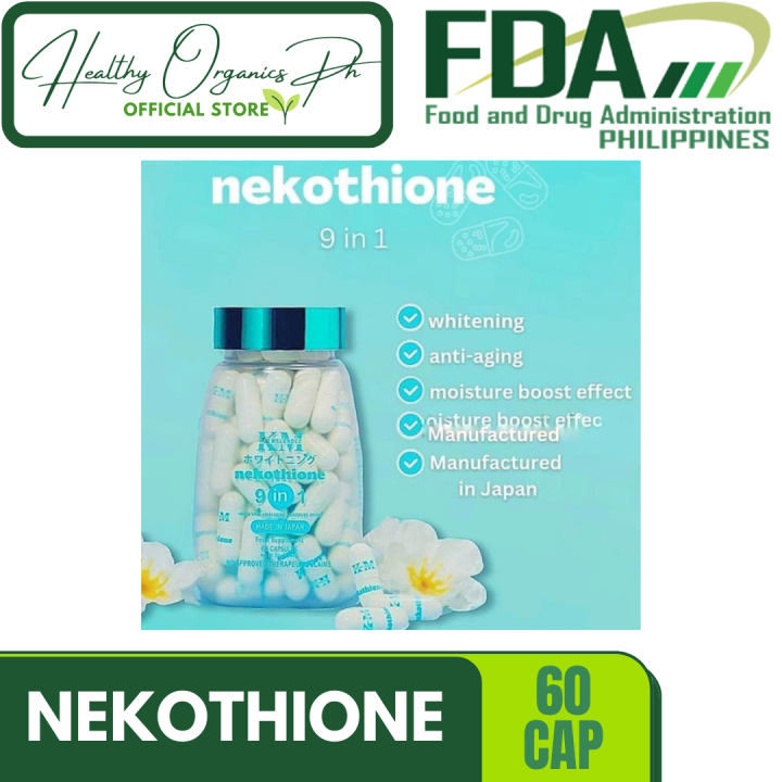 onhand! Nekothione 9in1 Glutathione Capsule (60 capsules) Neko by Kath ...
