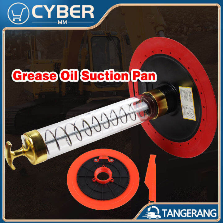 Universal Grease Gun Oil Suction Pan Self-priming Pressure Oil Pan Fit ...