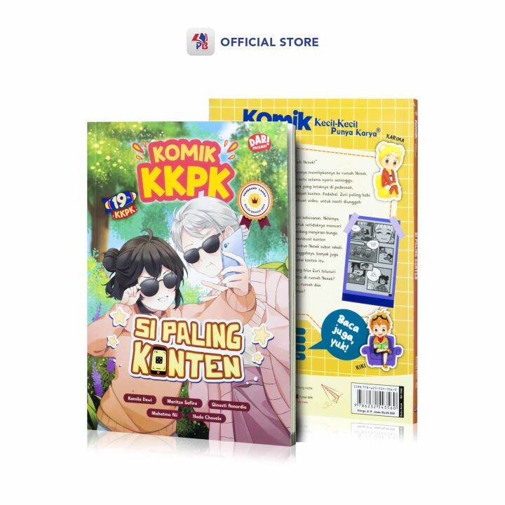 Buku Komik KKPK Kecil - Kecil Punya Karya Edisi Bulan Bahasa : Si ...