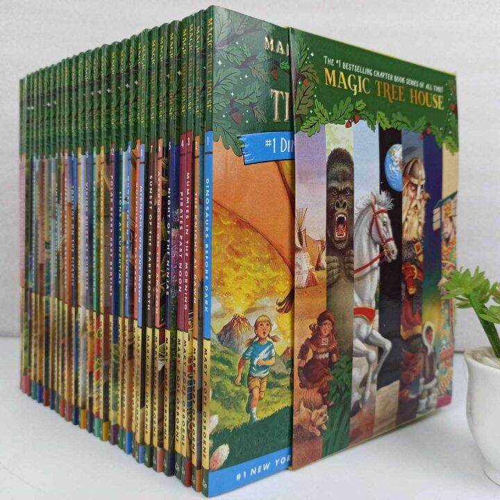 Magic tree House 28 เล่ม👧🏻เหมาะสำหรับให้เด็กๆฝึกอ่าน หรือ ใช้อ่านนอก ...