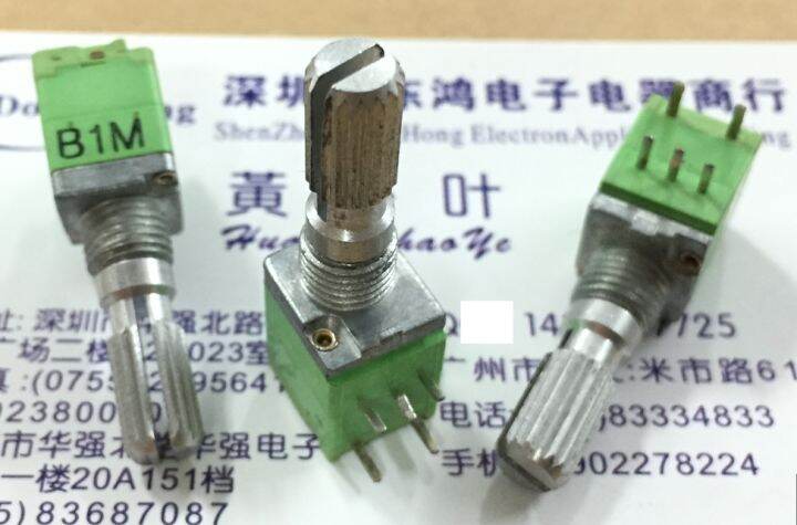 Taiwan alpha rk097 precision potentiometer b1m single link with switch ...