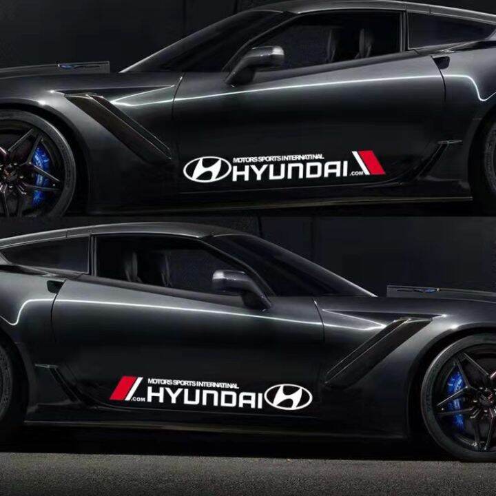 1 Pair Car Body Sticker Auto Badge Decoration Auto DIY Full Auto Body ...