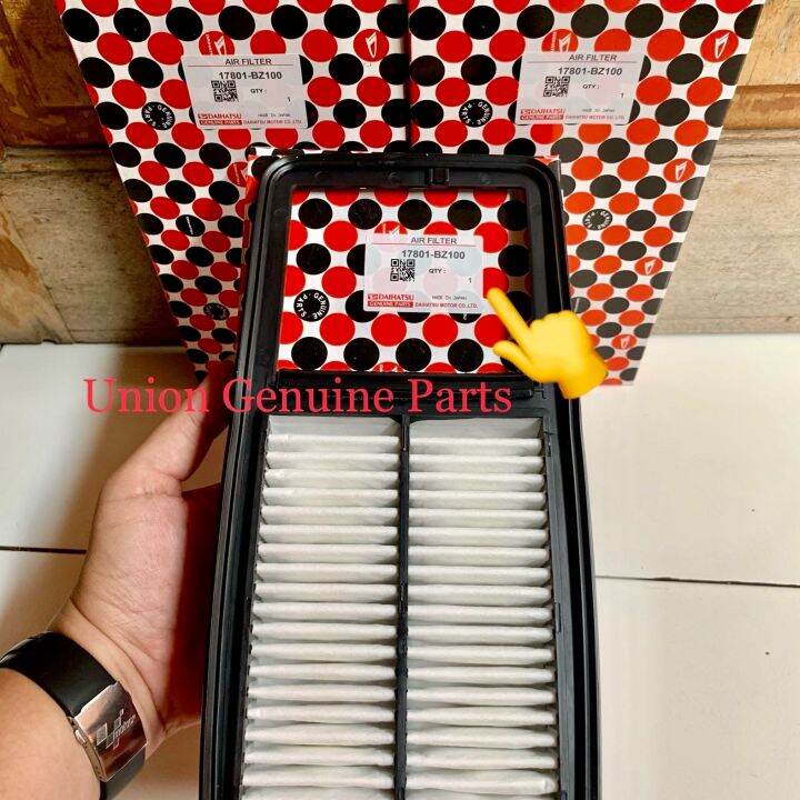 Filter Udara Ayla Agya 17801-BZ100 Air Filter Saringan Udara Agya Ayla ...