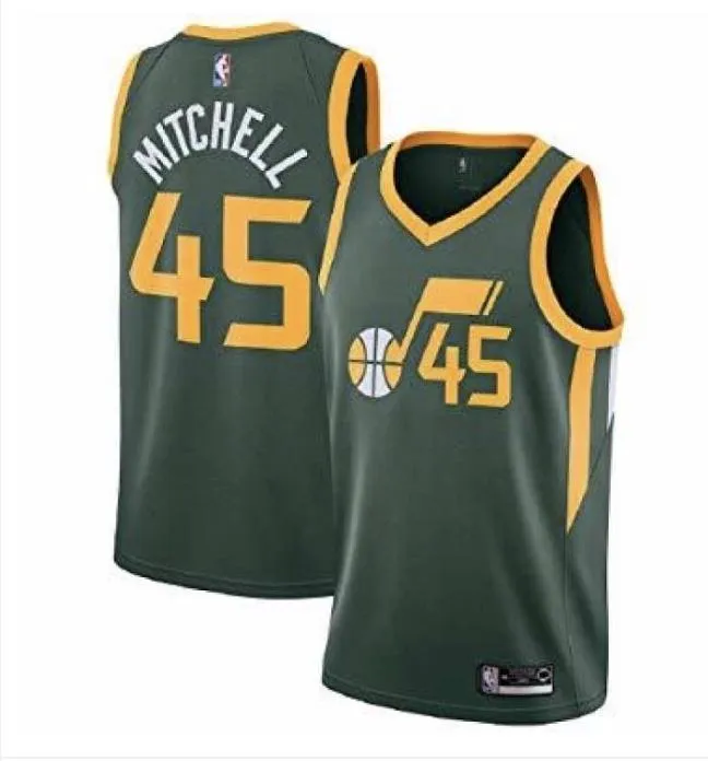 NBA BASKETBALL JERSEY UTAH 45 MITCHELLE | Lazada PH