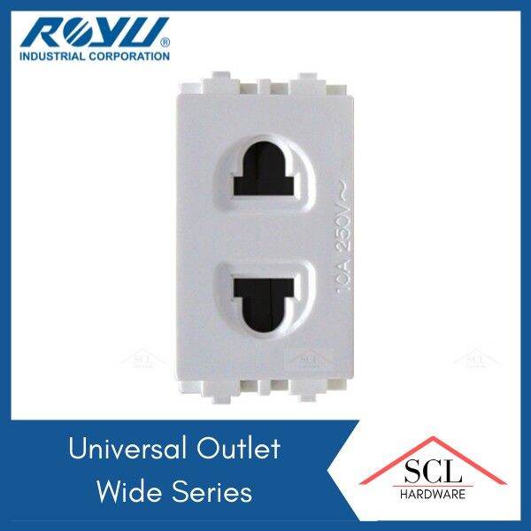 ROYU Wide Series Universal Outlet♙ | Lazada PH
