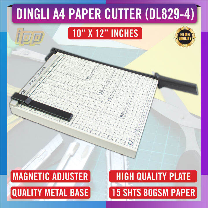 DINGLI Metal A4 Paper Cutter / A4 Trimmer Quality Metal Base / Pemotong ...